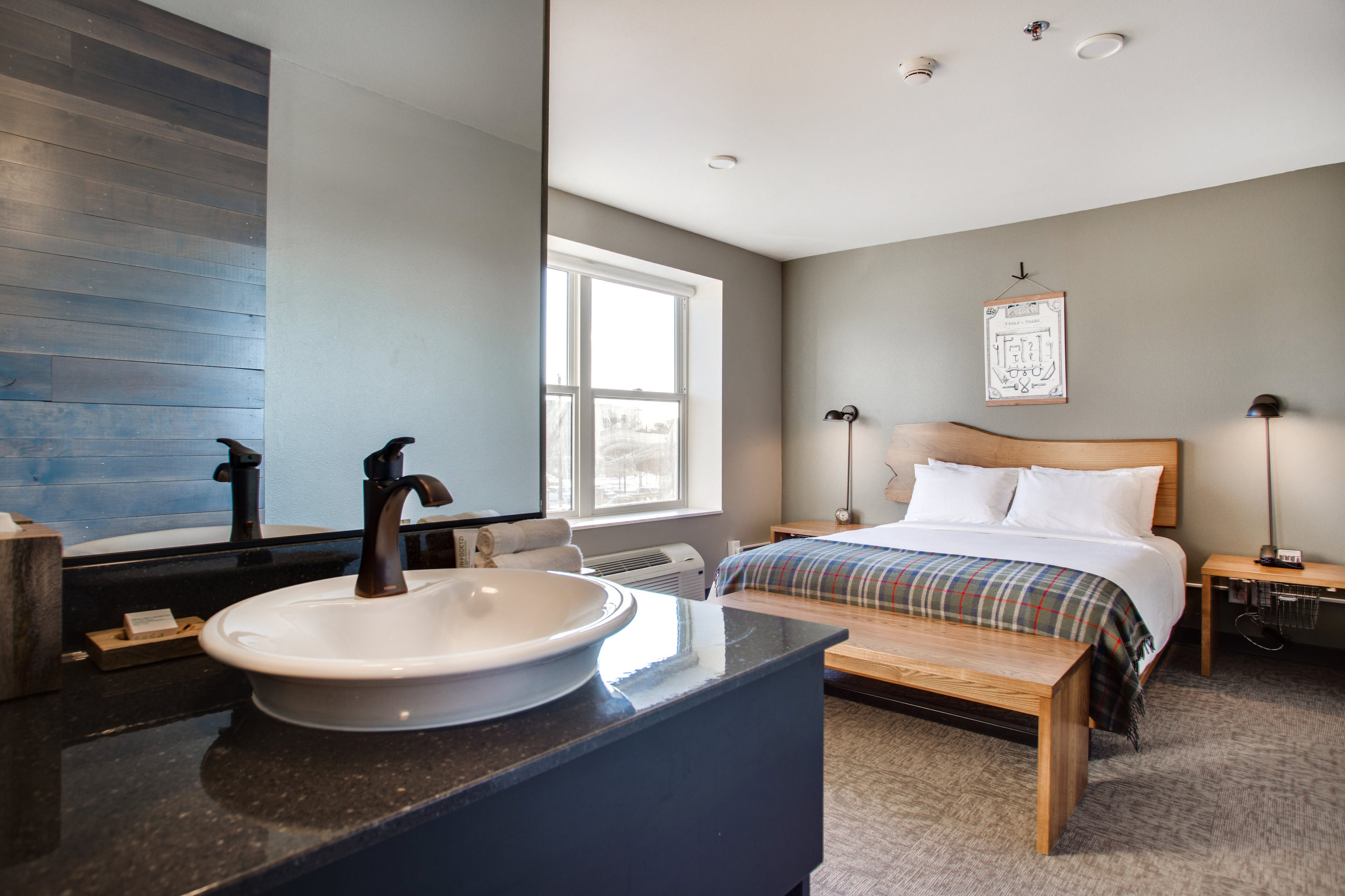 Rooms - Studio & Two-Room Suites - The Oxbow Hotel